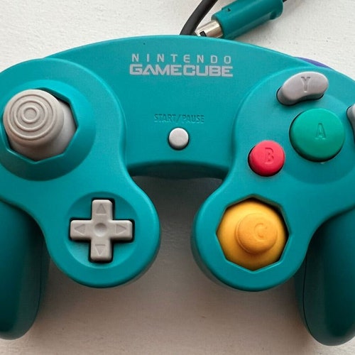 Authentic Official Nintendo Gamecube Controller Emerald - Etsy