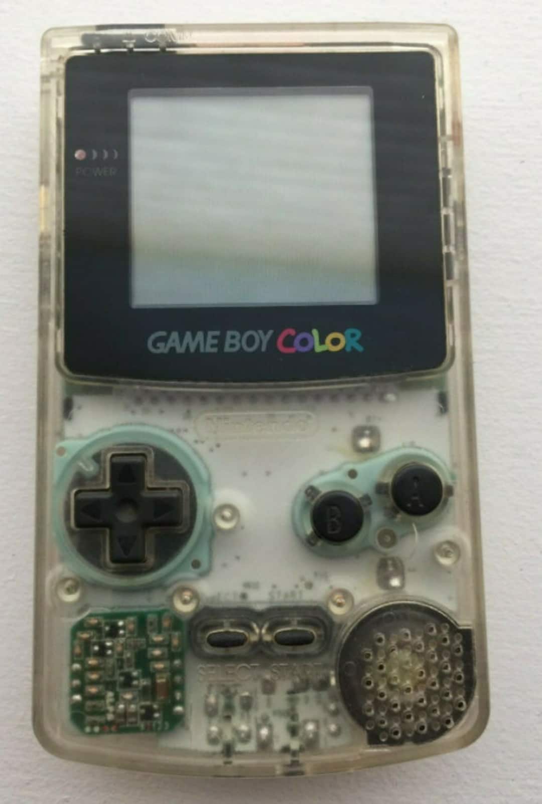 Nintendo Game Boy Gameboy Color Clear 100 OEM Etsy