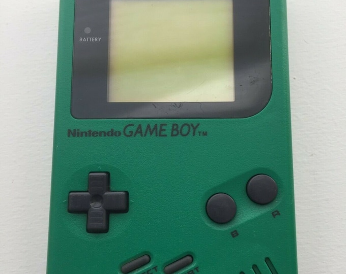 Nintendo Game Boy Original GREEN Play It Loud DMG-01 100% OEM Tested ...
