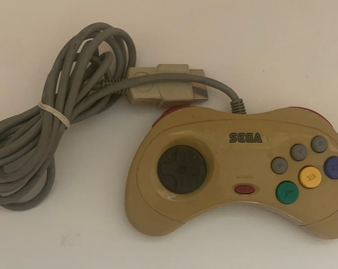 Official Sega Saturn Controllers Sega Saturn White Gray Controller Pick ...