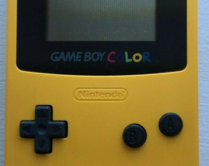 Nintendo Game Boy Gameboy Color Dandelion Yellow - 100% OEM - Etsy