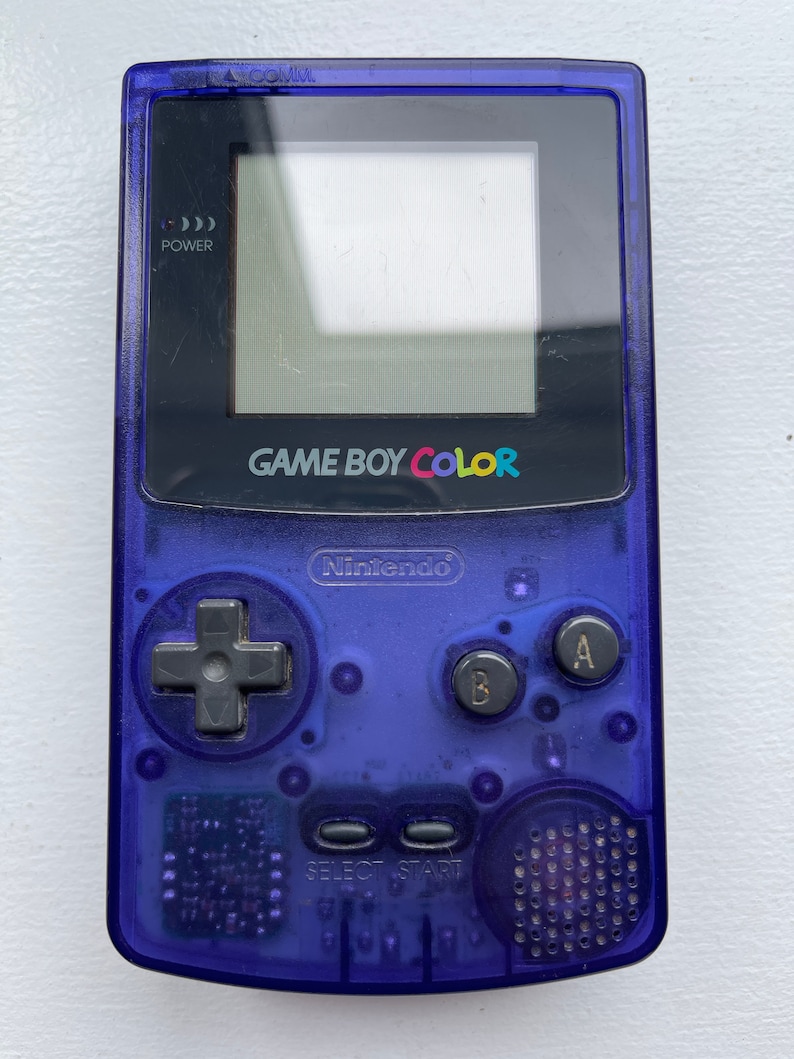 Nintendo Game Boy Gameboy Color Midnight Blue Toysrus Edition - Etsy