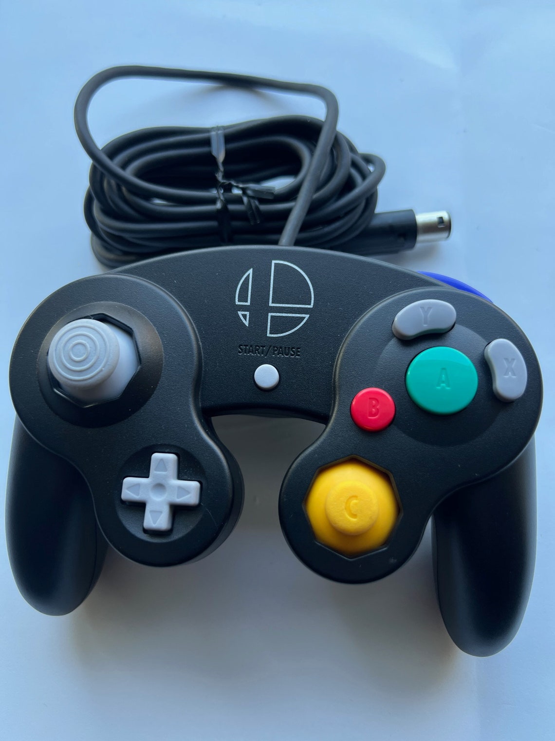 Authentic Official Nintendo Gamecube Controller Super Smash Black ...
