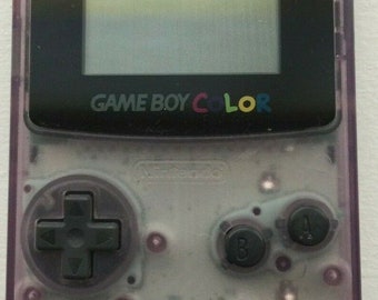 Nintendo Game Boy Gameboy Color Clear 100% OEM | Etsy