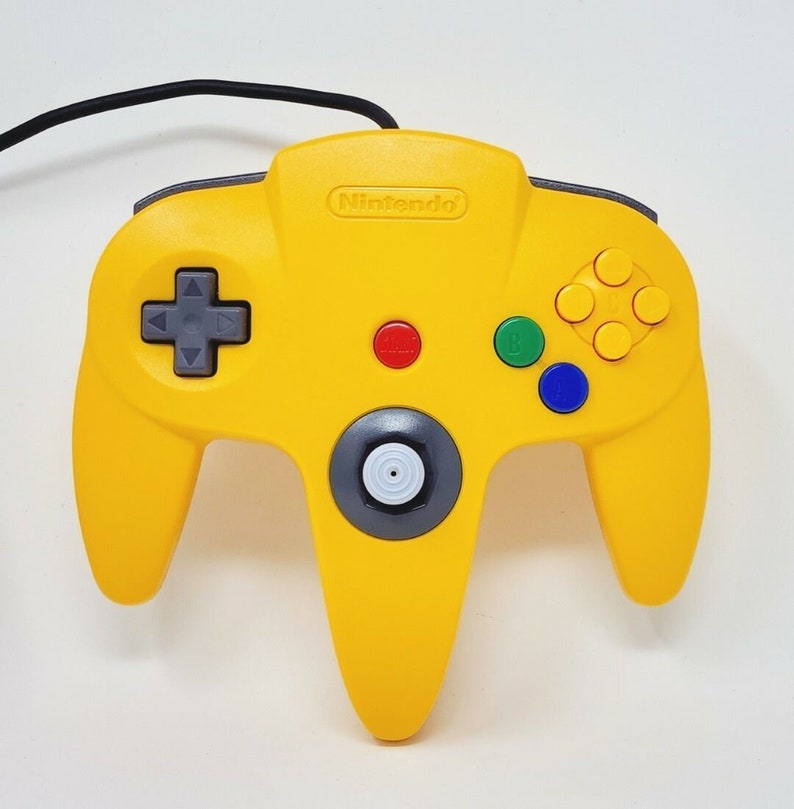 Authentic Nintendo N64 Controller Choose Your Color Fast - Etsy