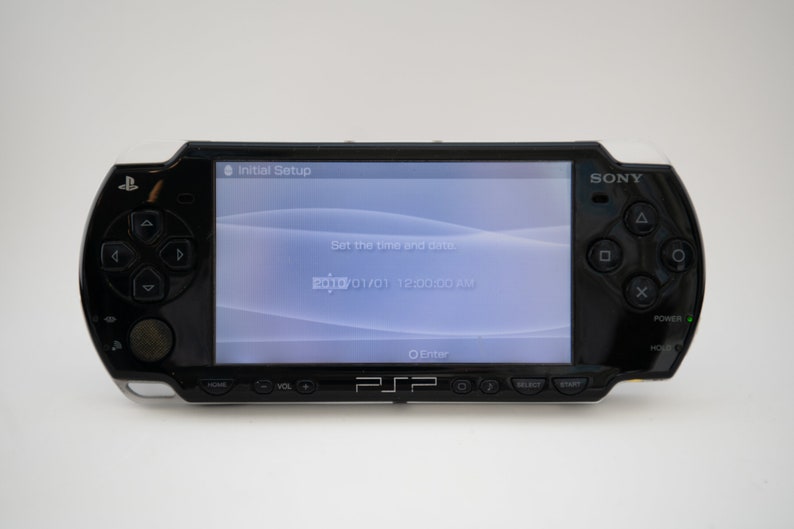 Sony PSP-3000 Black - Good Condition - Charger + New Battery - Etsy