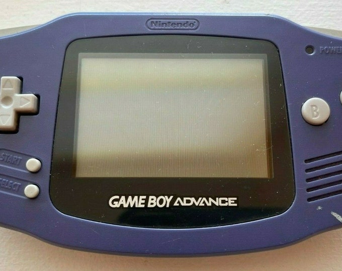 Nintendo Game Boy Gameboy Advance Indigo Purple 100% OEM - Etsy