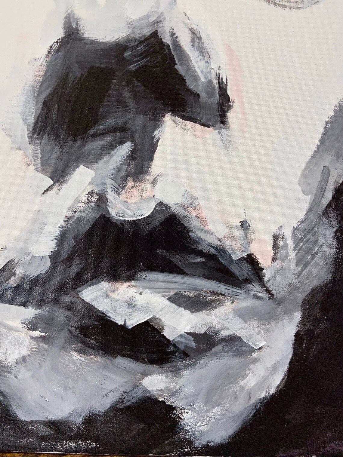 Grief Acrylic Painting - Etsy UK