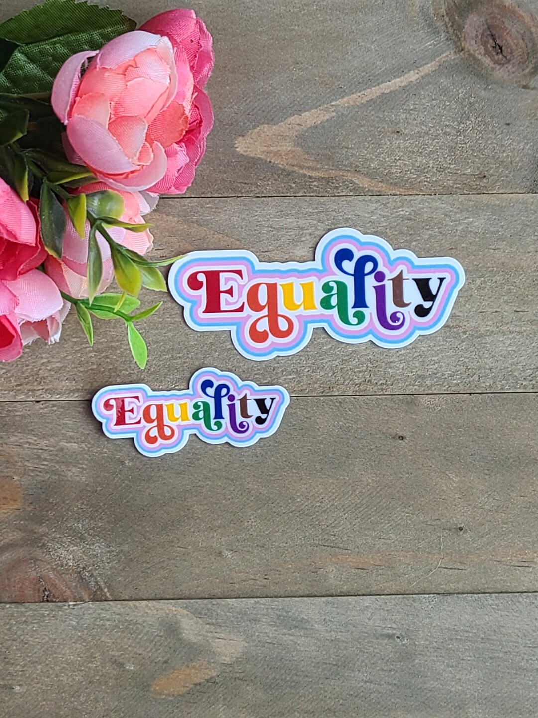 Equality Laminated Vinyl Sticker // Laptop Decal // LGBTQA+ - Etsy