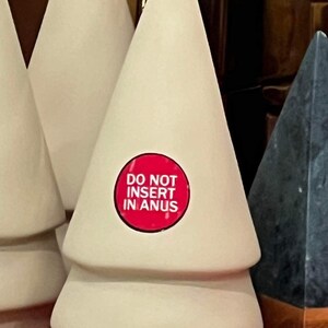 10pc Warning Do Not Insert Laminated Vinyl Stickers // Laptop / Phone ...