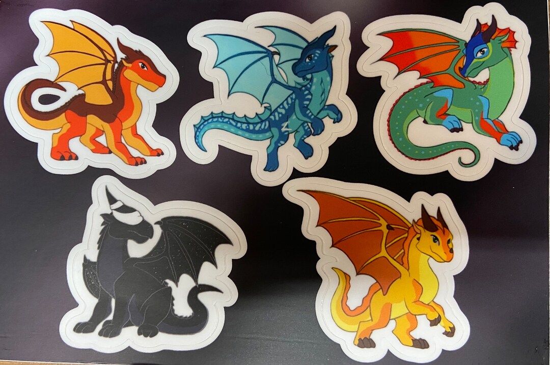 Wings of Fire Sticker Sheets - Etsy