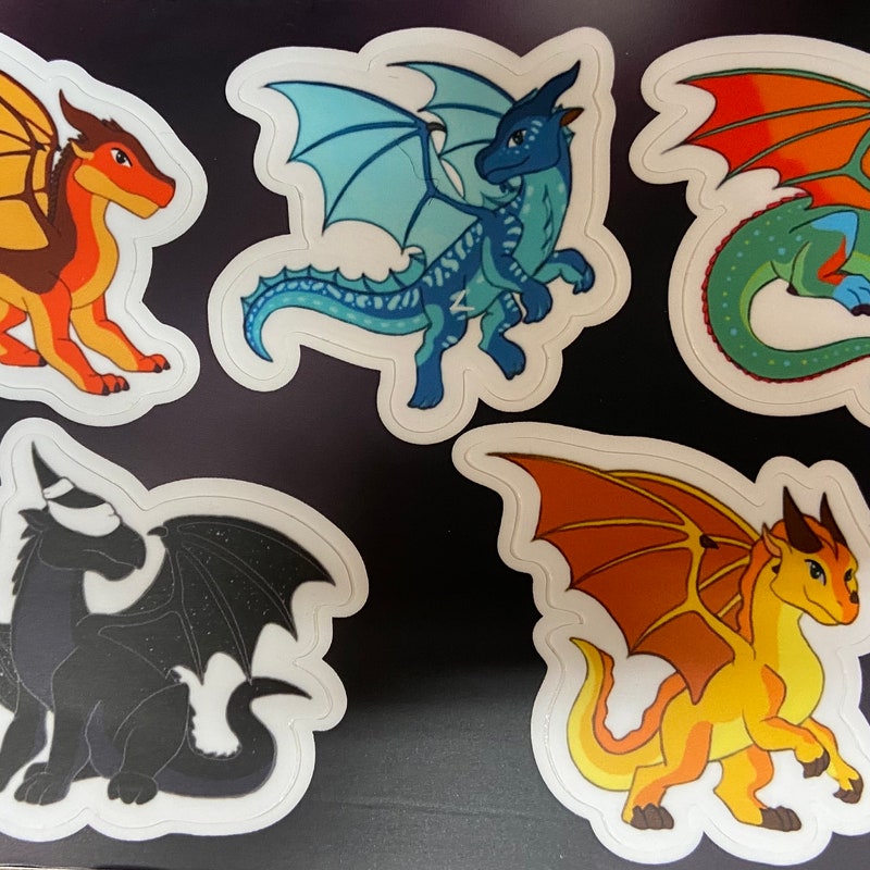 Wings of Fire Stickers - Etsy