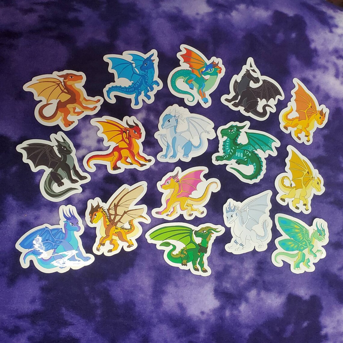 Wof Stickers more Characters - Etsy