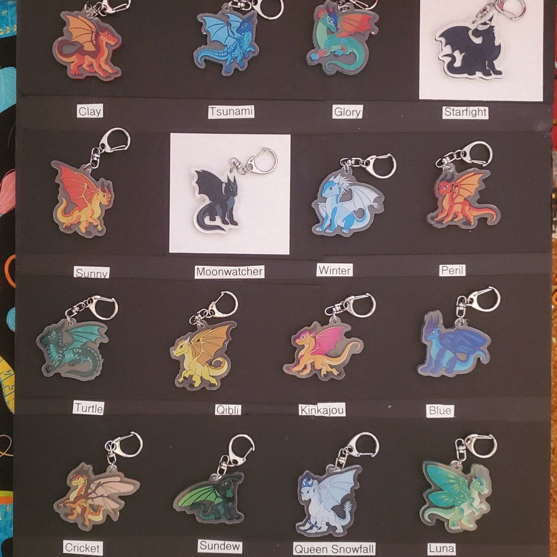 Wings of Fire Keychains - Etsy