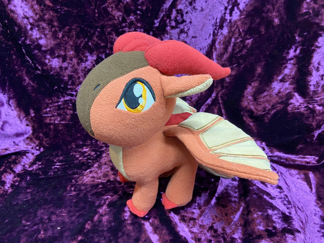 Clay Mudwing: Wings of Fire Handmade 11” Stuffed Dragon - Etsy