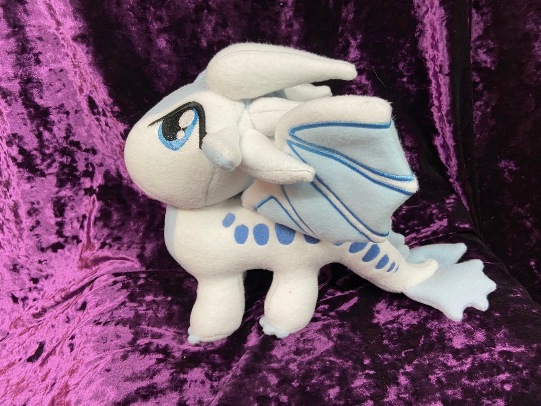Queen Snowfall, Icewing: Wings of Fire Handmade Plush - Etsy