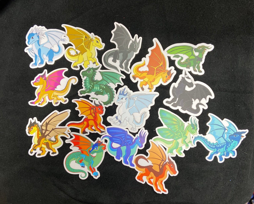 Wings of Fire Vinyl Stickers - Etsy