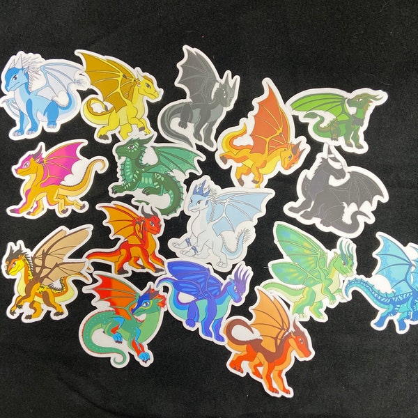 Wings of fire sticker pack - Etsy.de