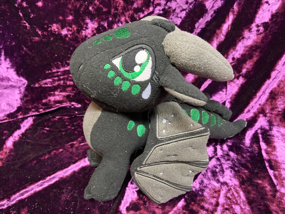 Moonwatcher Dragon Plush: Wings of Fire Handmade Stuffed Dragon - Etsy