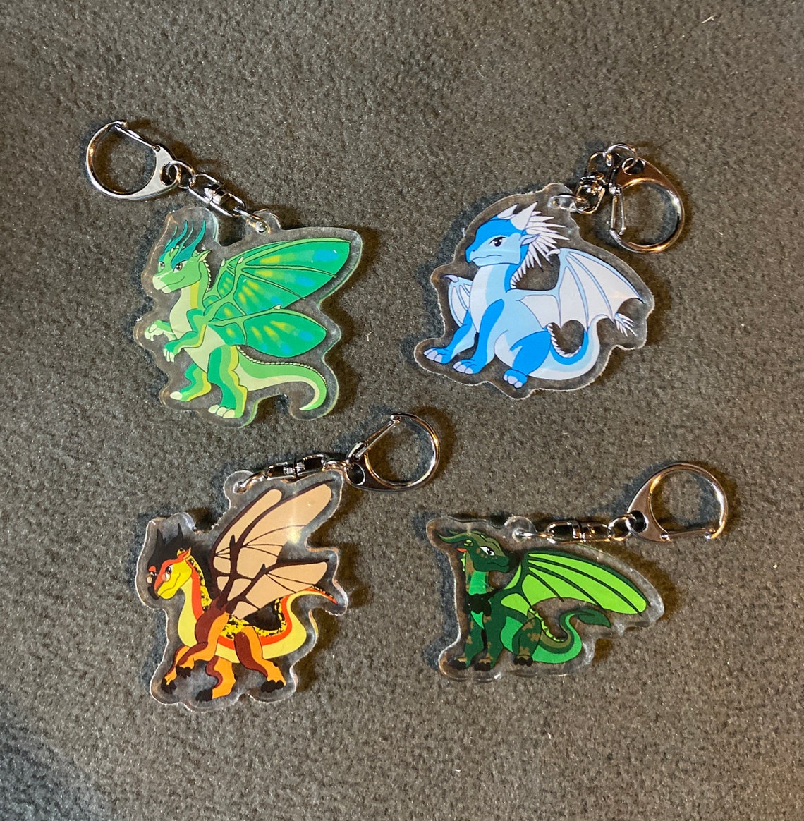 Wings of Fire Keychains - Etsy