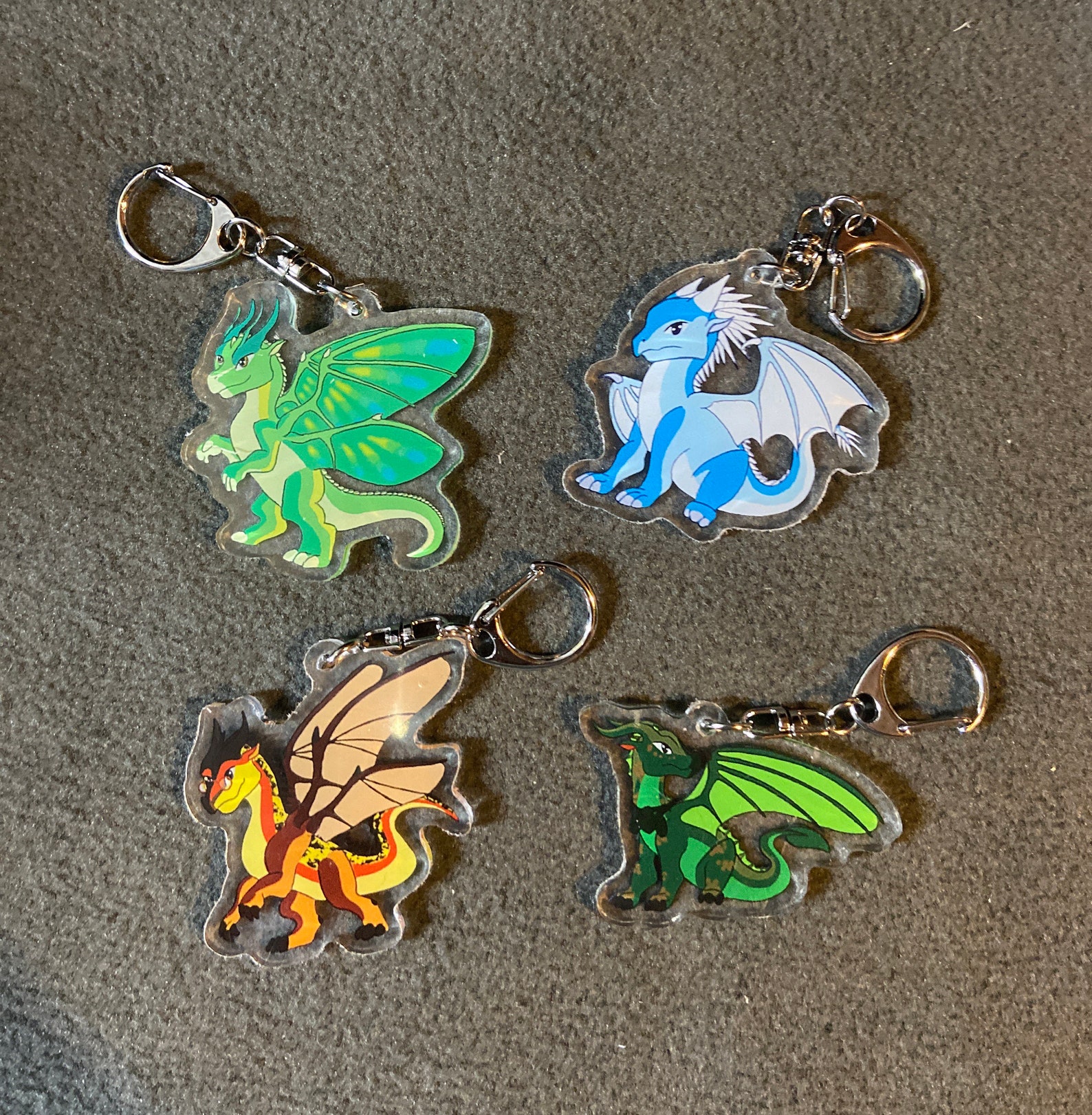 Wings of Fire Keychains - Etsy