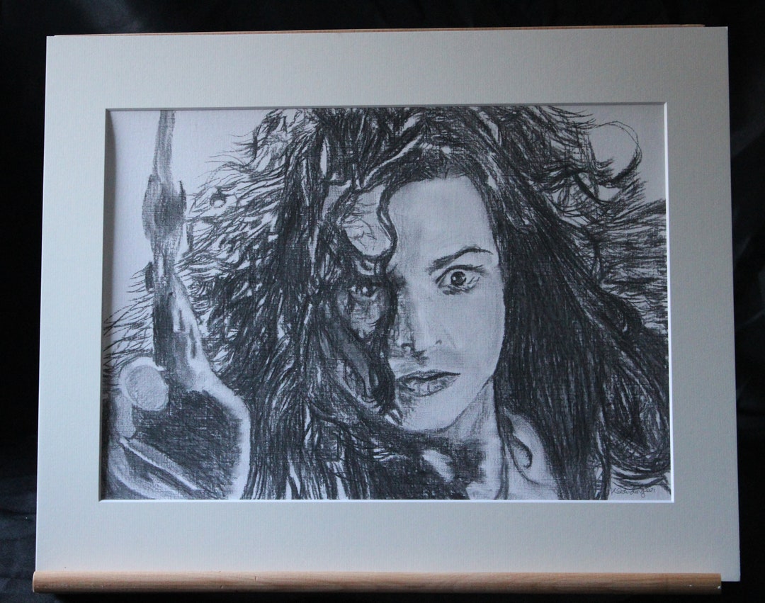 Helena Bonham-carter as Bellatrix Lestrange From the Harry - Etsy