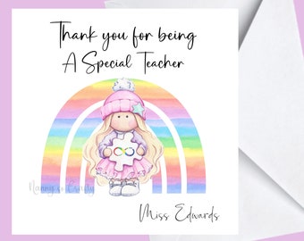 Autism Thank You Card - Etsy UK