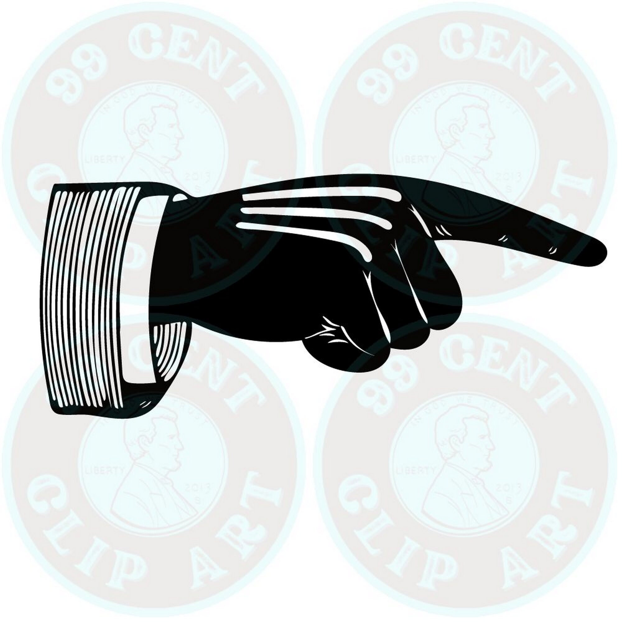 Retro Hands SVG Bundle: Classic Pointing Finger Designs - Etsy