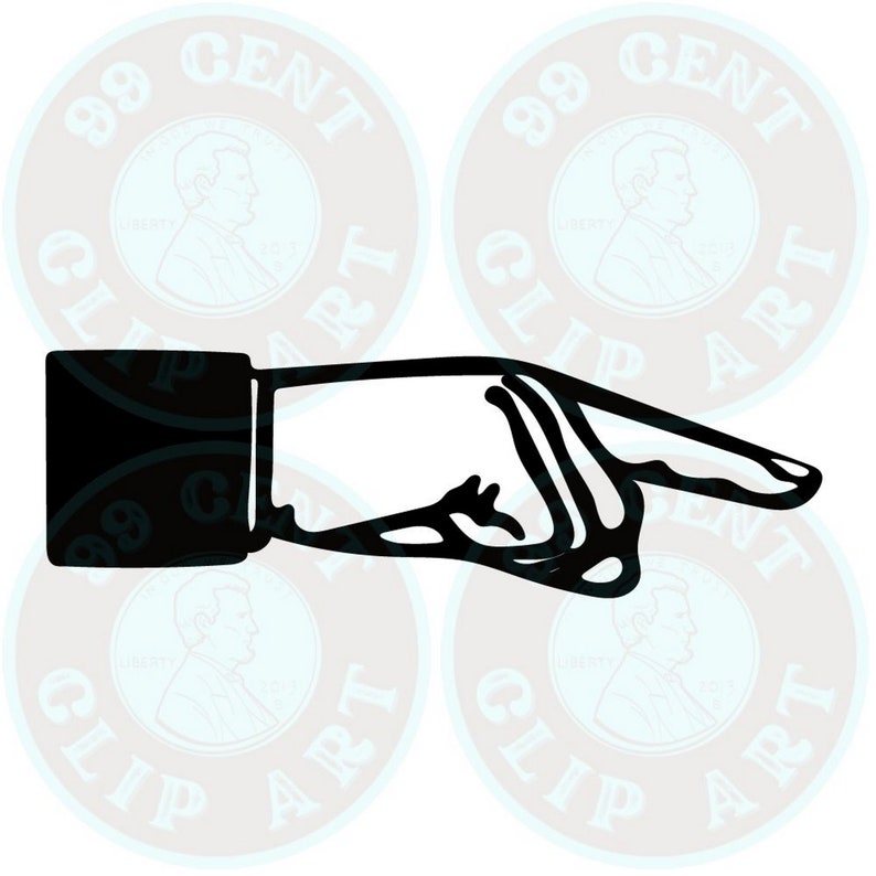 Retro Hands SVG Bundle: Classic Pointing Finger Designs - Etsy