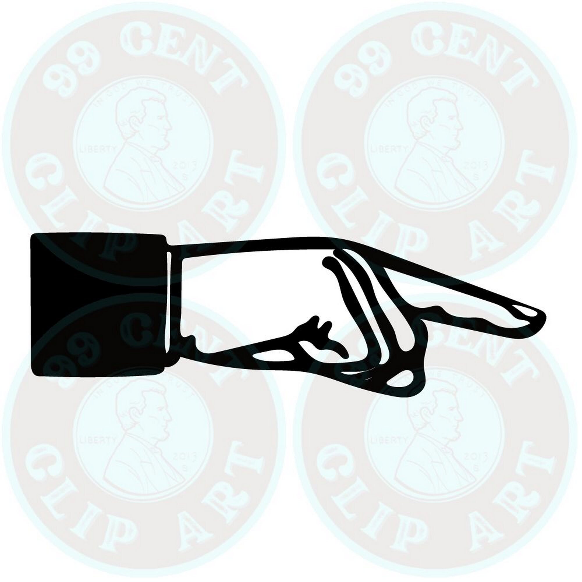 Retro Hands SVG Bundle: Classic Pointing Finger Designs - Etsy