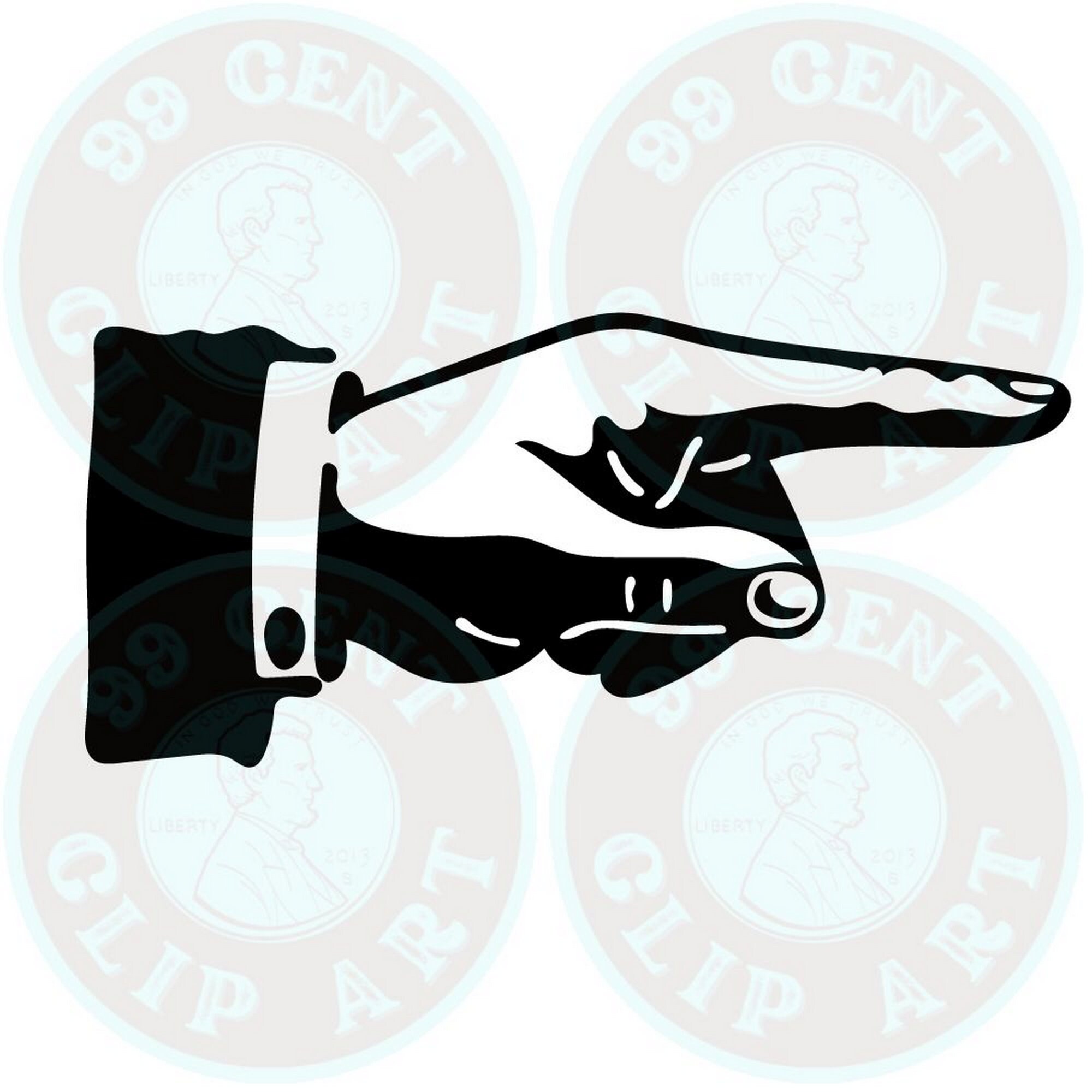 Retro Hands SVG Bundle: Classic Pointing Finger Designs - Etsy