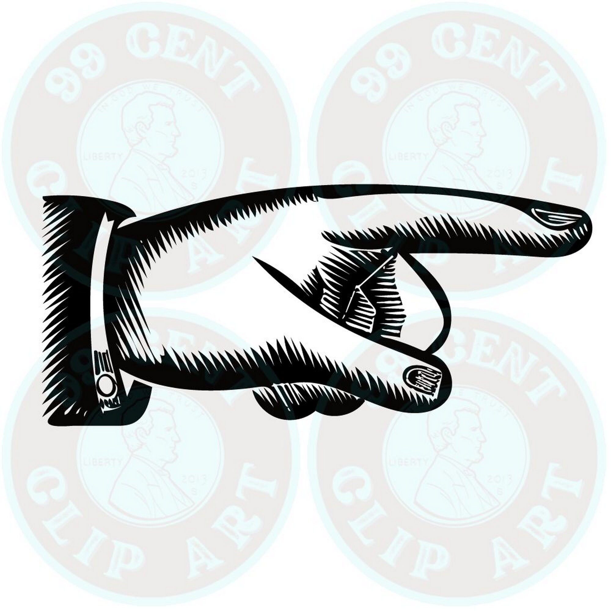Retro Hands SVG Bundle: Classic Pointing Finger Designs - Etsy
