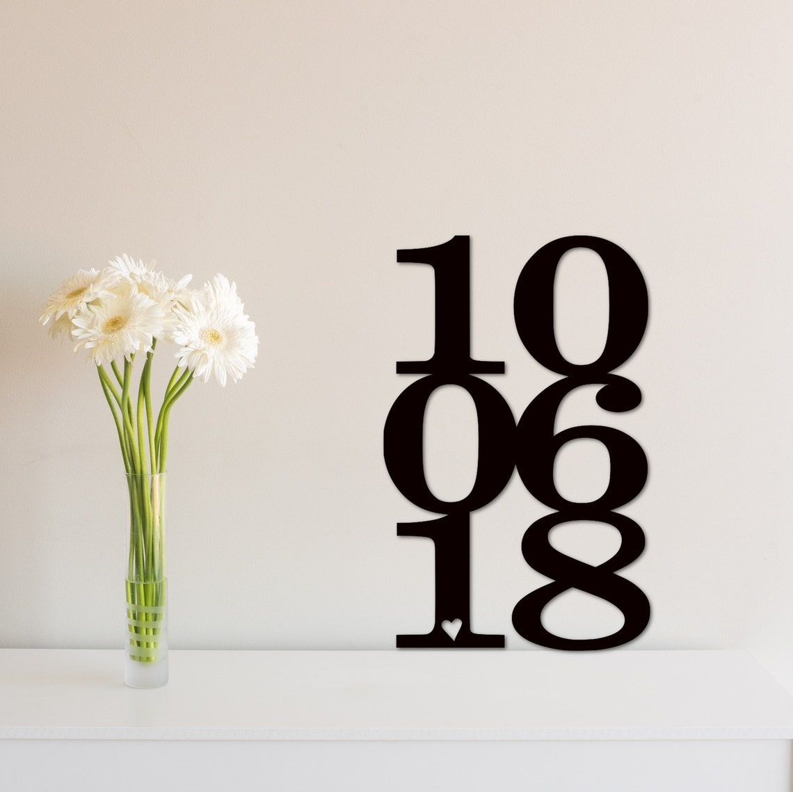 Date Metal Sign Wedding Date Sign Customizable Gift - Etsy