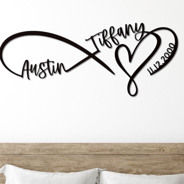 Infinity Name Sign - Etsy