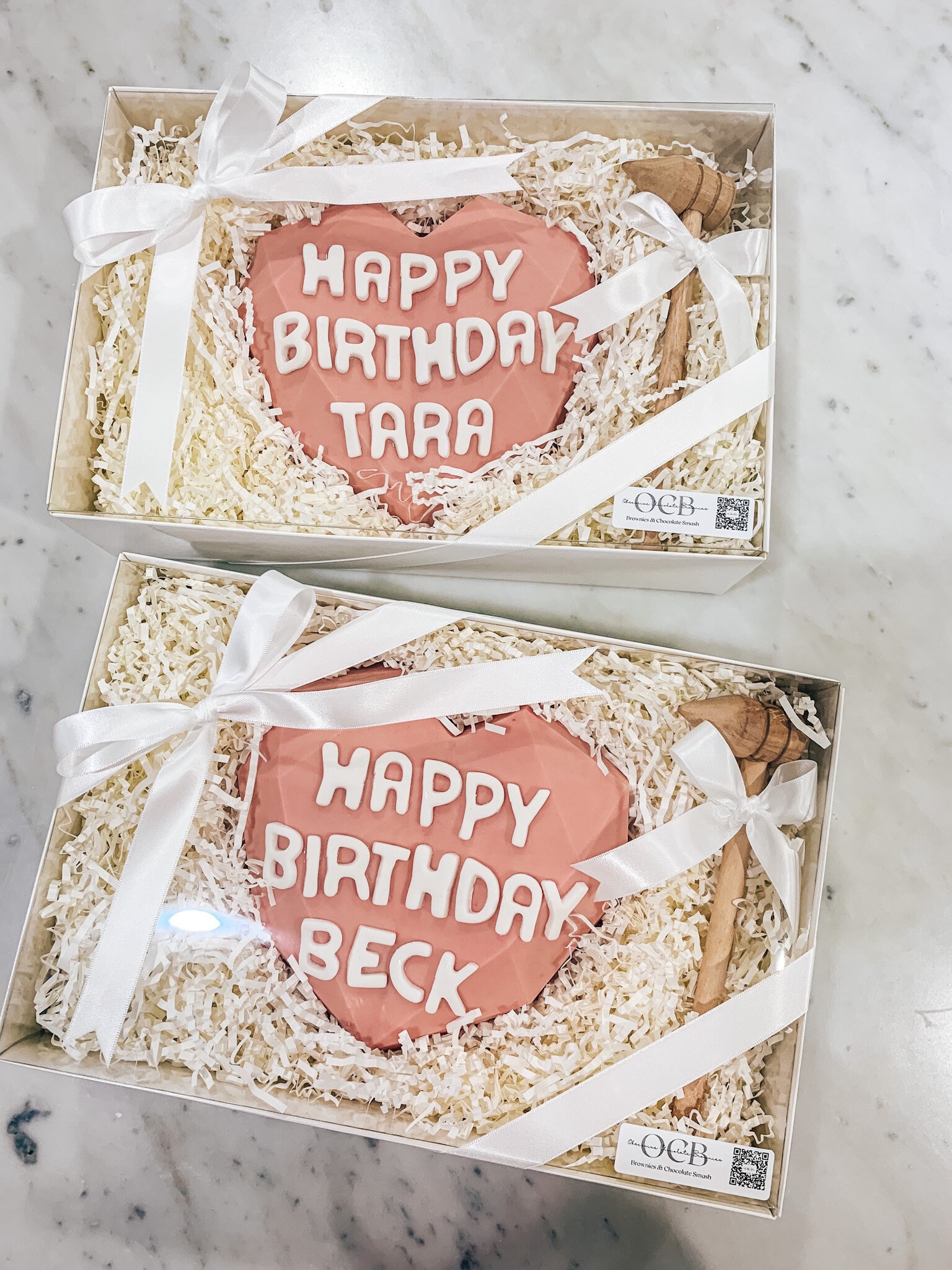 Heart Smash Box Smashable Heart Lollies and Chocolates Birthday Gift ...