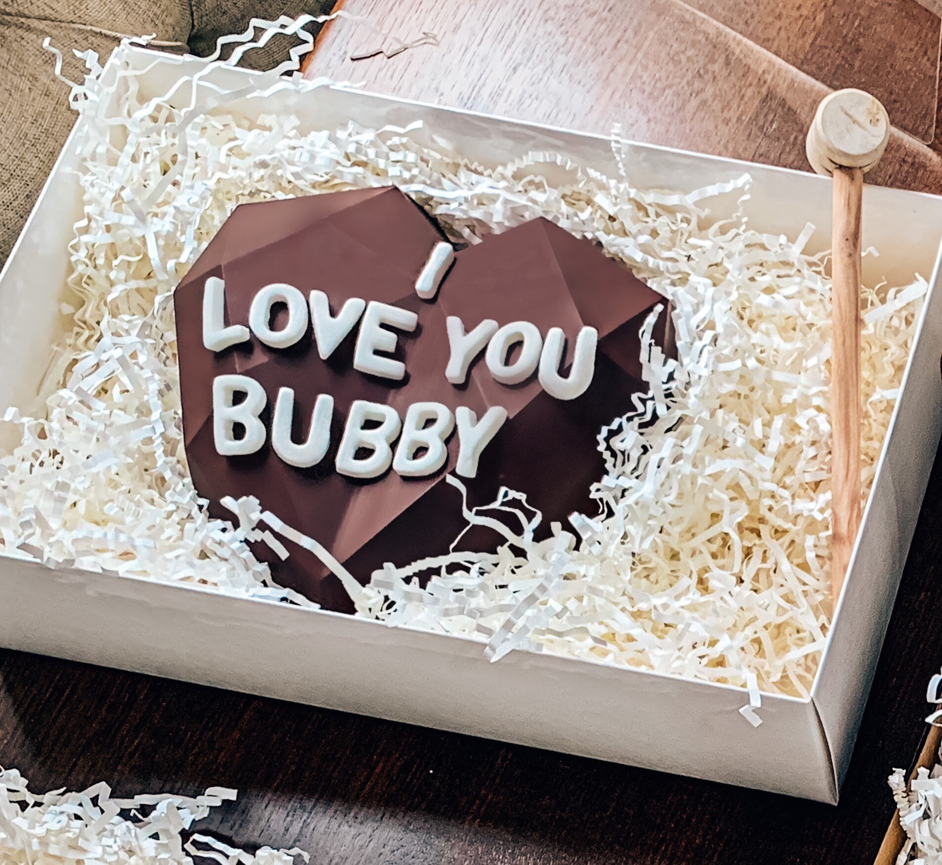 Heart Smash Box Smashable Heart Lollies and Chocolates Birthday Gift ...