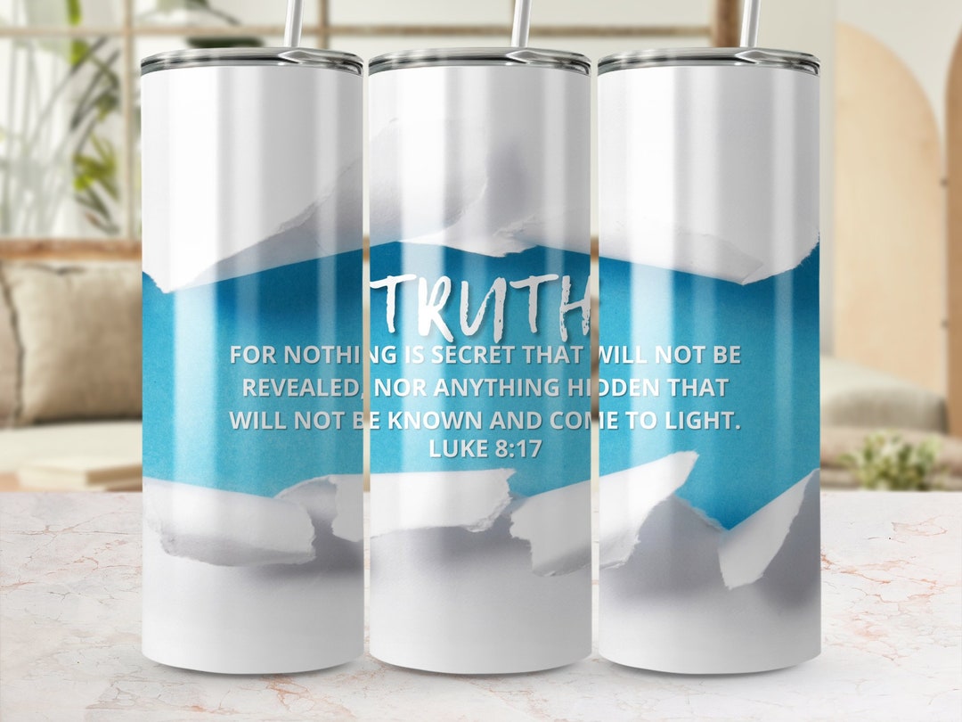 Christian Tumblers, Faith Builders 20 Oz Skinny Tumbler Sublimation ...