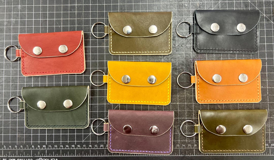 Minimalist Wallet Key Chain - Etsy