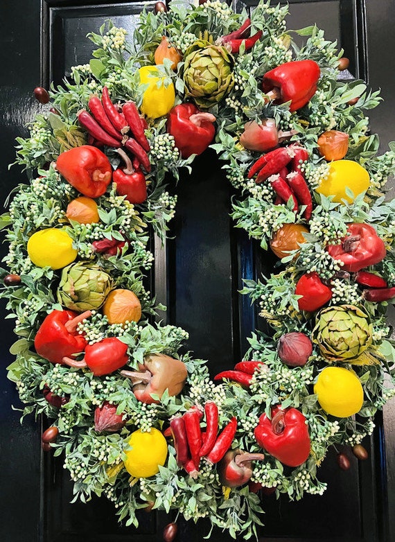 Chili Pepper Wreath
