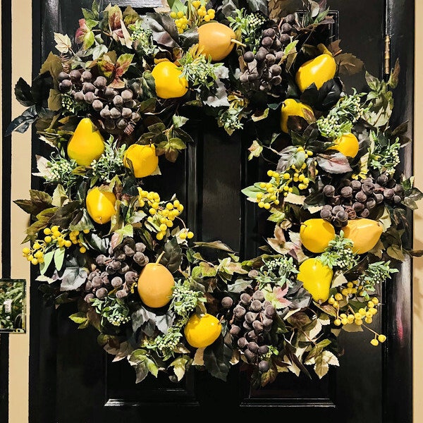 Fruit Wreath - Etsy