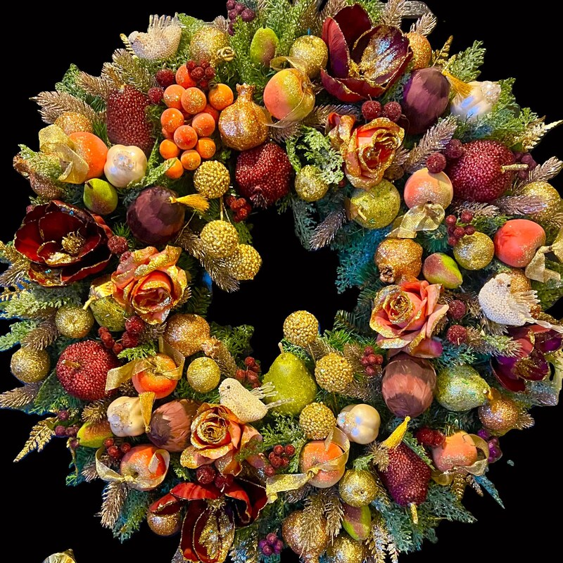 Fruit Wreath - Etsy