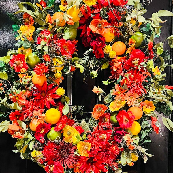 Fruit Wreath - Etsy