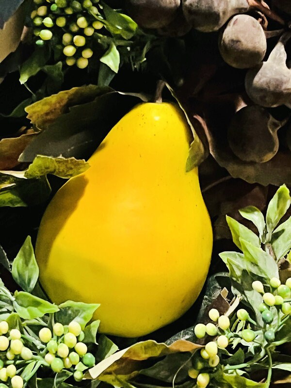 XXL 36in Luxury Tuscan Vintage Grape and Pear Wreath Elegant High-end ...