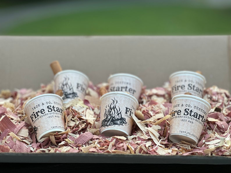 Fire Starter • Soy Wax Fire Starter • Camping Supplies • Prepping ...