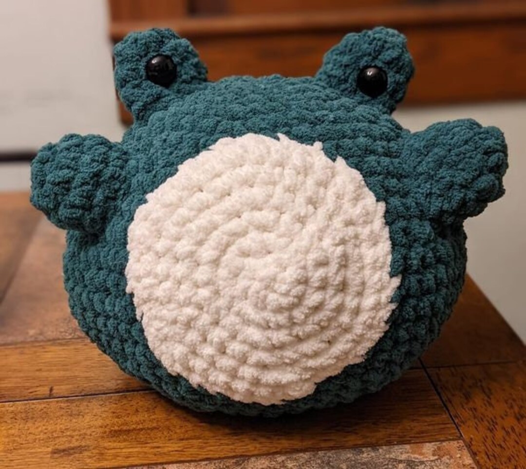Chunky Frog Crochet Pattern **PDF ONLY** - Etsy