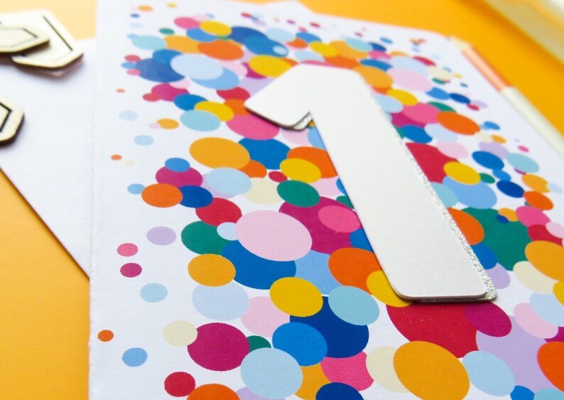 Custom Birthday Cards Number Cards Personalized Card Son | Etsy