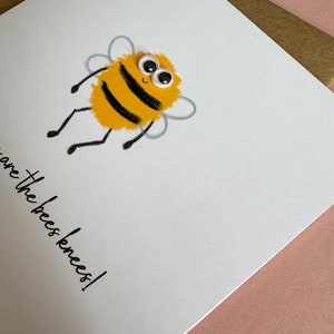 Youre the Bees Knees Happy Mothers Day Card, Funny Card for Mum, Gift ...