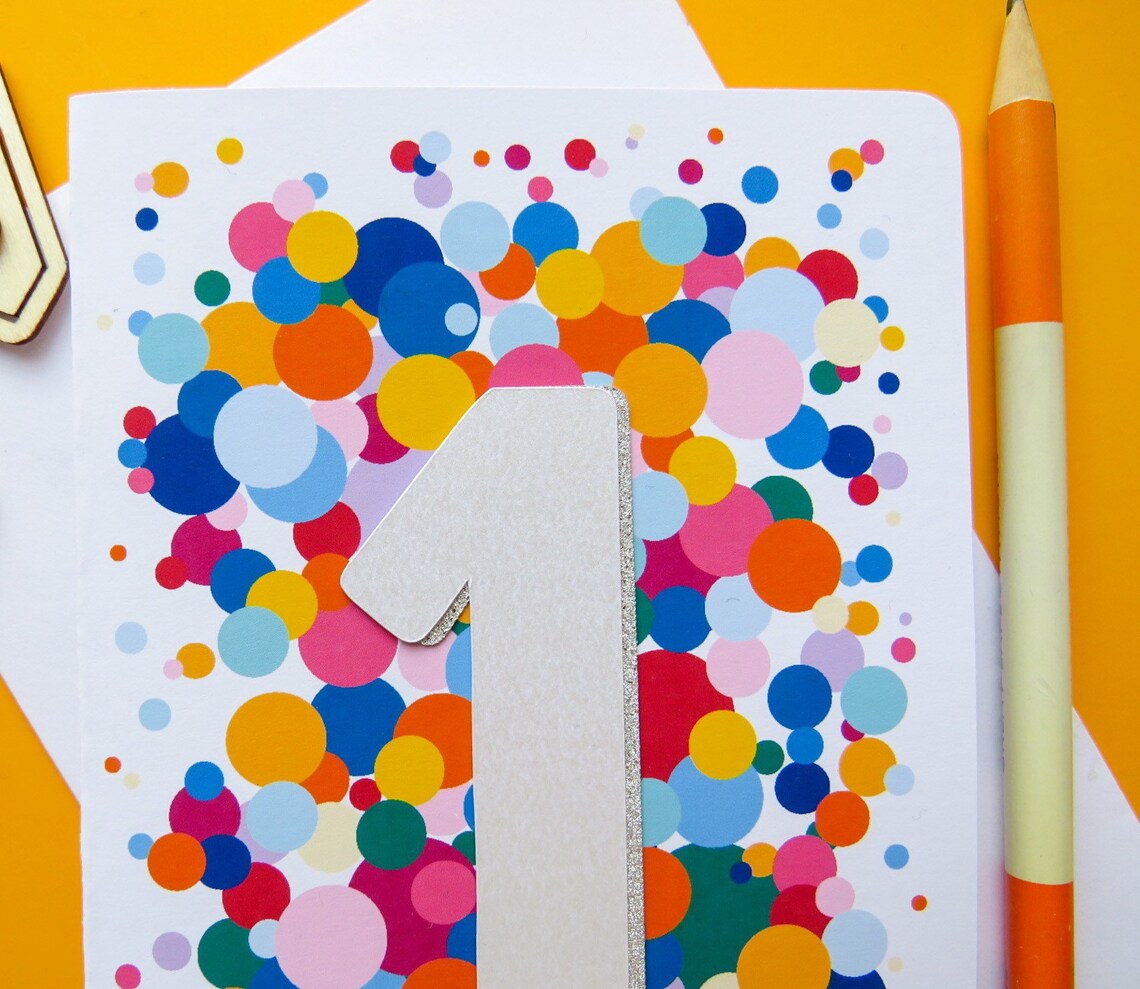 Custom Birthday Cards Number Cards Personalized Card Son | Etsy