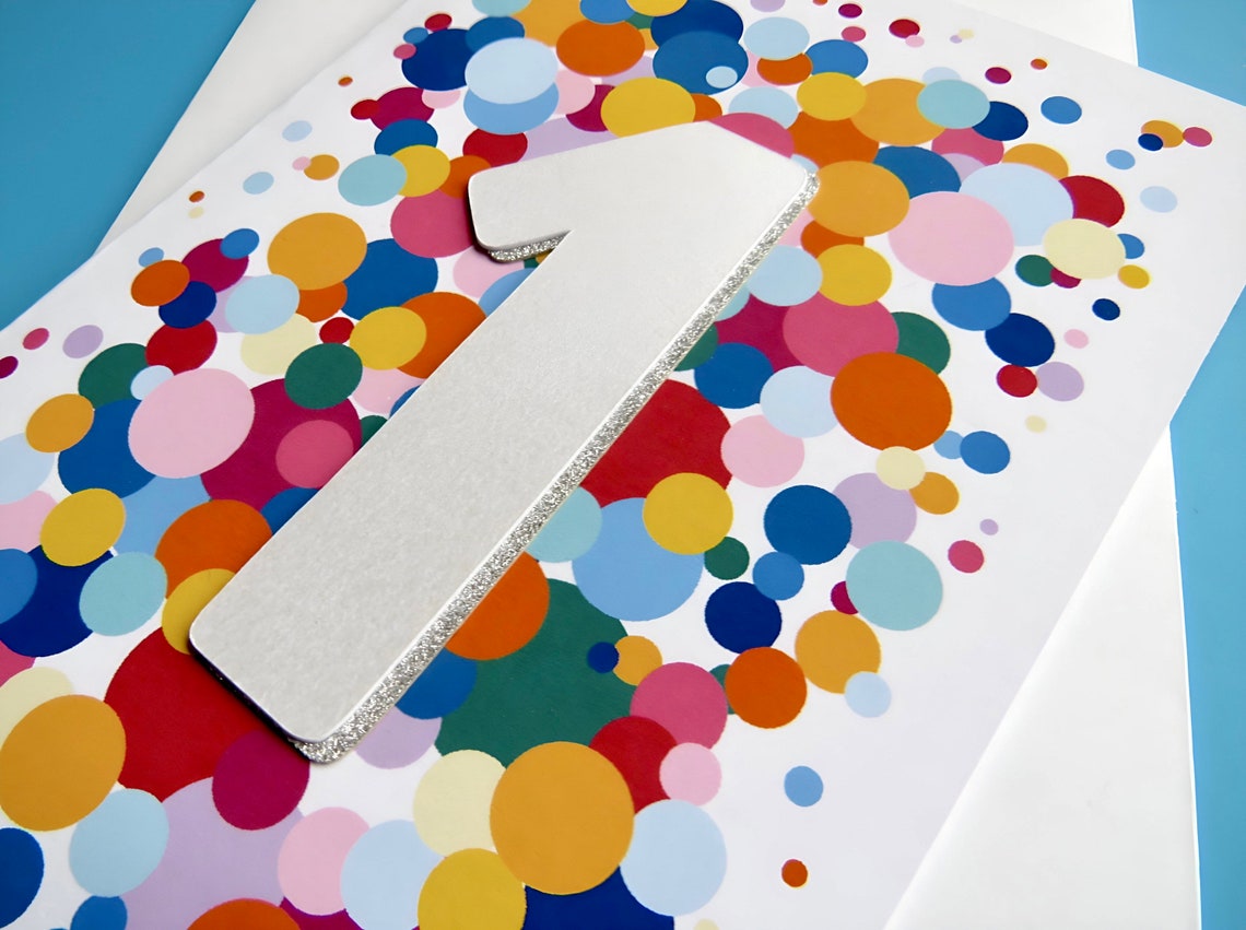 Custom Birthday Cards Number Cards Personalized Card Son - Etsy