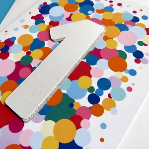 Custom Birthday Cards Number Cards Personalized Card Son - Etsy